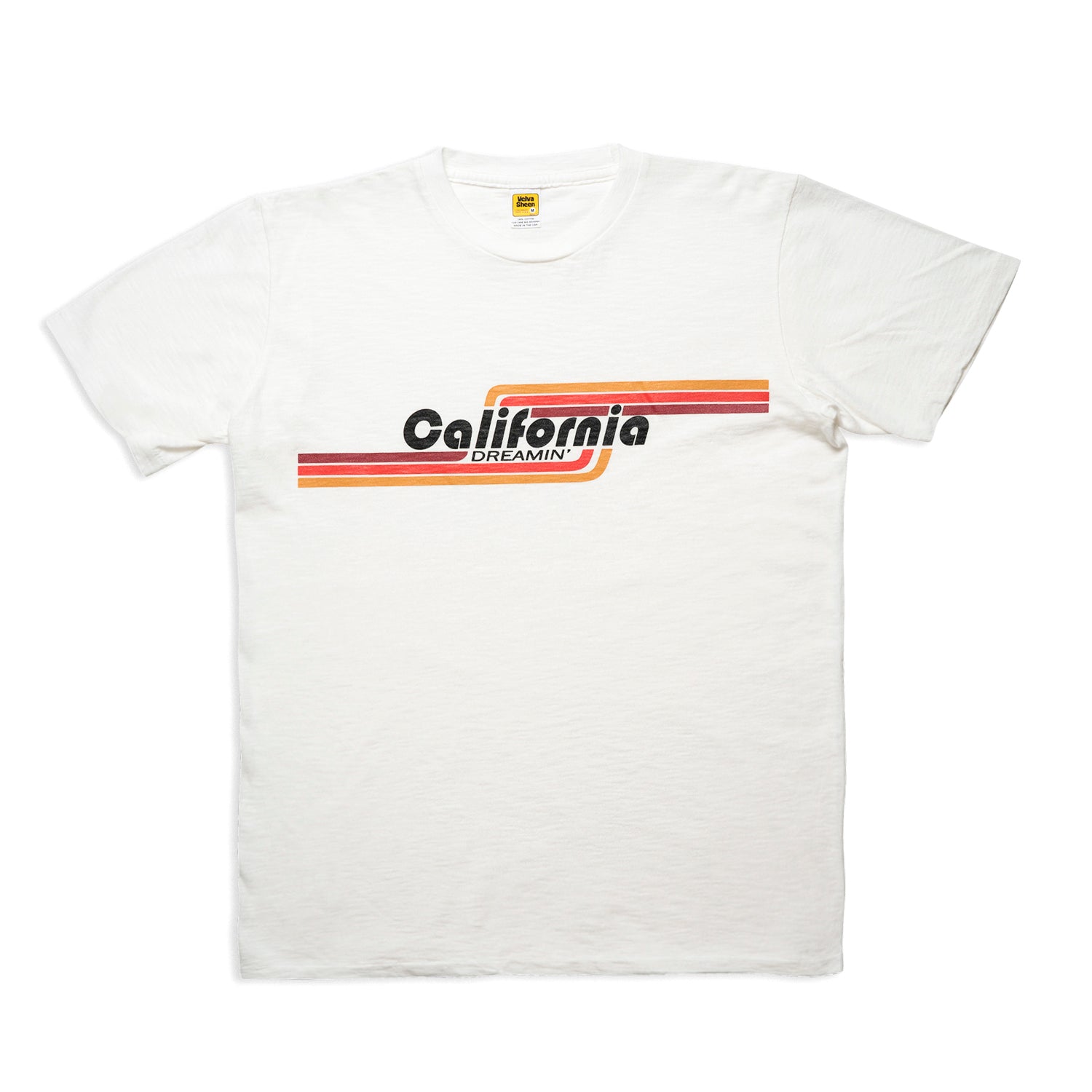Graphic Tees / California Dreamin / White – VELVA SHEEN